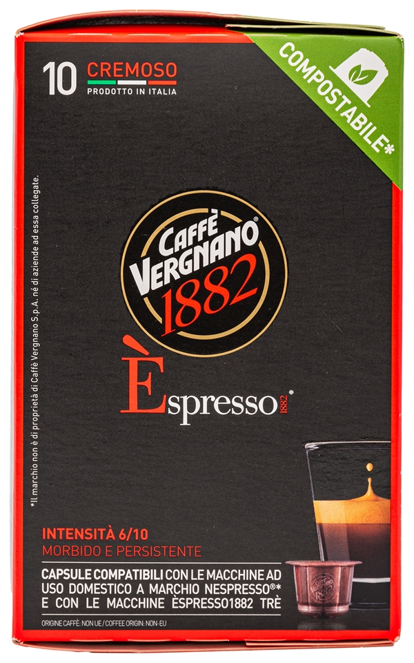 Test e Recensione CAFFÈ VERGNANO 1882 ÈSPRESSO CREMOSO | Altroconsumo