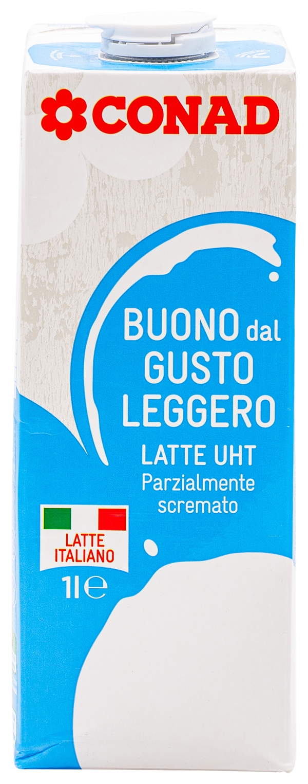 Test e Recensione CONAD LATTE UHT PARZIALMENTE SCREMATO BUONO DAL GUSTO ...