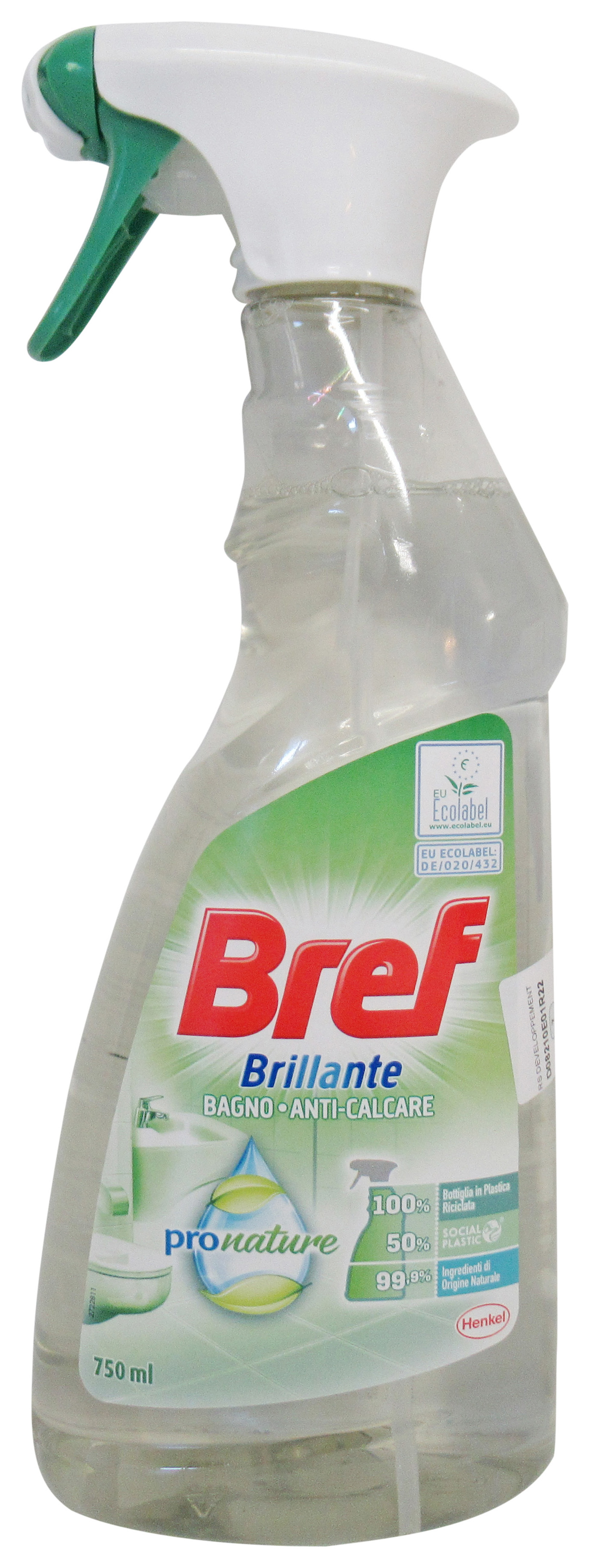Test e Recensione BREF BRILLANTE BAGNO ANTICALCARE PRONATURE | Altroconsumo