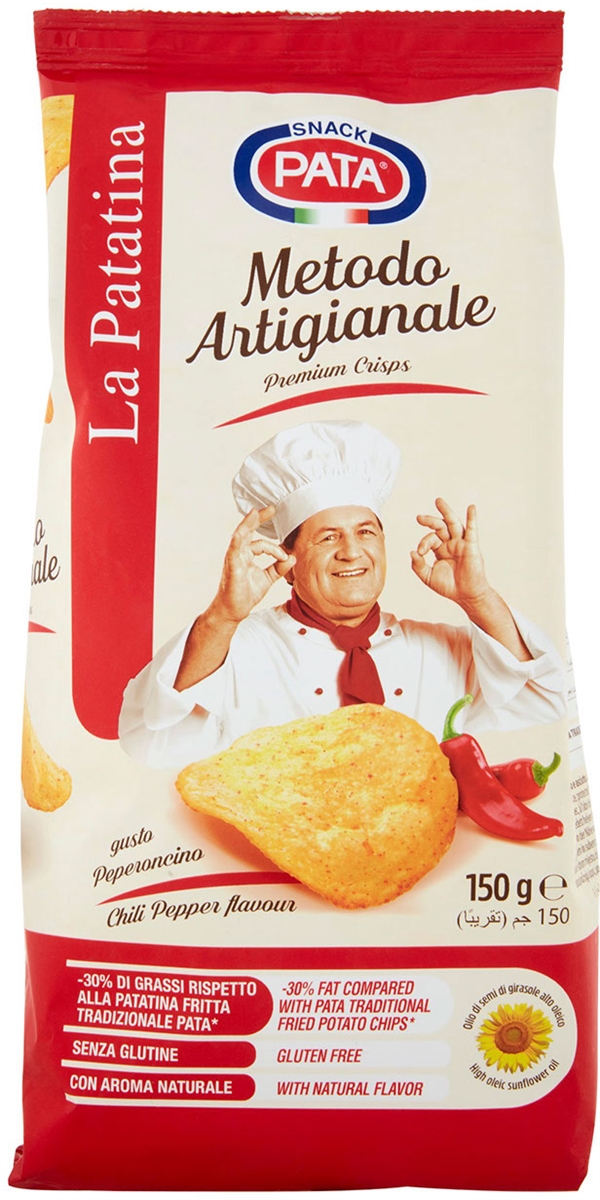 Test e Recensione PATA SNACK PATATINA METODO ARTIGIANALE GUSTO ...