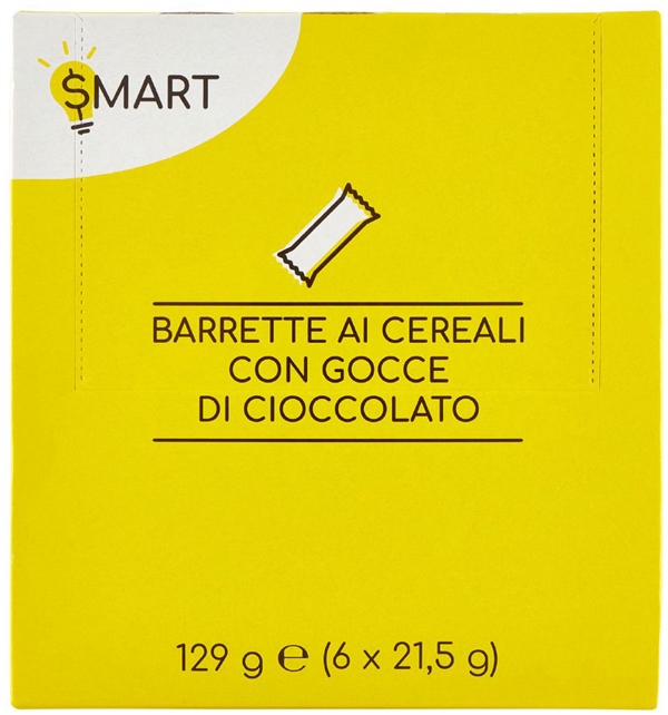 Test e Recensione SMART (ESSELUNGA) BARRETTE AI CEREALI CON GOCCE DI ...