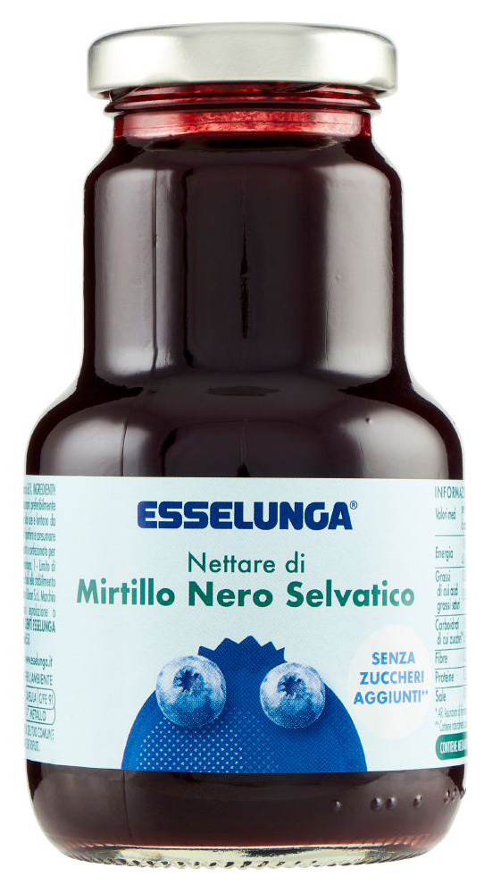 Test e Recensione ESSELUNGA NETTARE DI MIRTILLO NERO SELVATICO SENZA ...