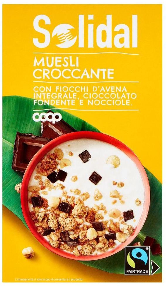 Test e Recensione SOLIDAL (COOP) MUESLI CROCCANTE CON FIOCCHI D'AVENA ...