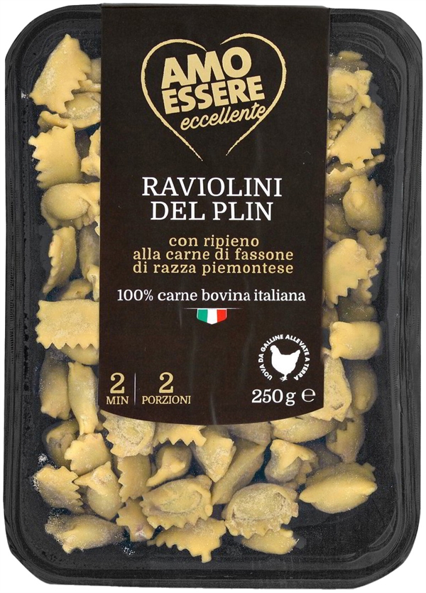 Test e Recensione AMO ESSERE ECCELLENTE (EUROSPIN) RAVIOLINI DEL PLIN ...