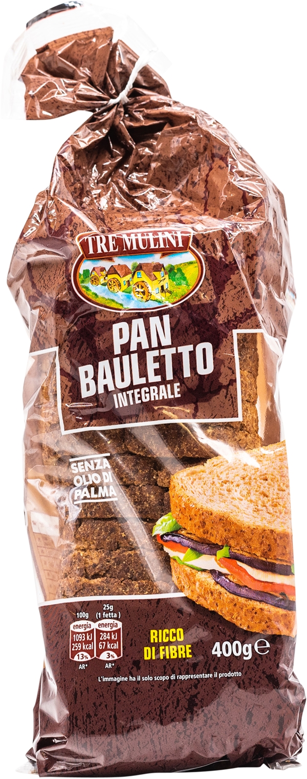 Test e Recensione TRE MULINI (EUROSPIN) PAN BAULETTO INTEGRALE ...